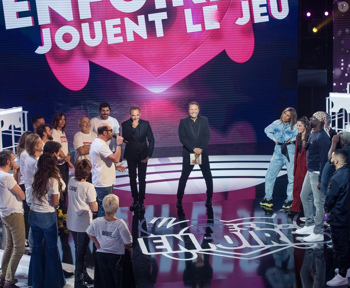 Photo : Exclusif - Nikos Aliagas, Arthur (Jacques Essebag), Omar Sy ...