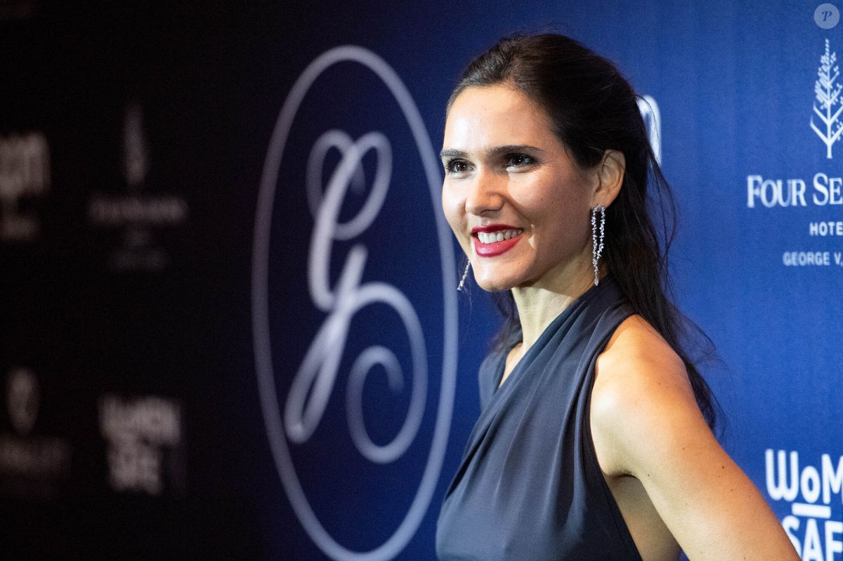 Photo : Joyce Jonathan participe au Global Gift Gala à l'hôtel Georges ...