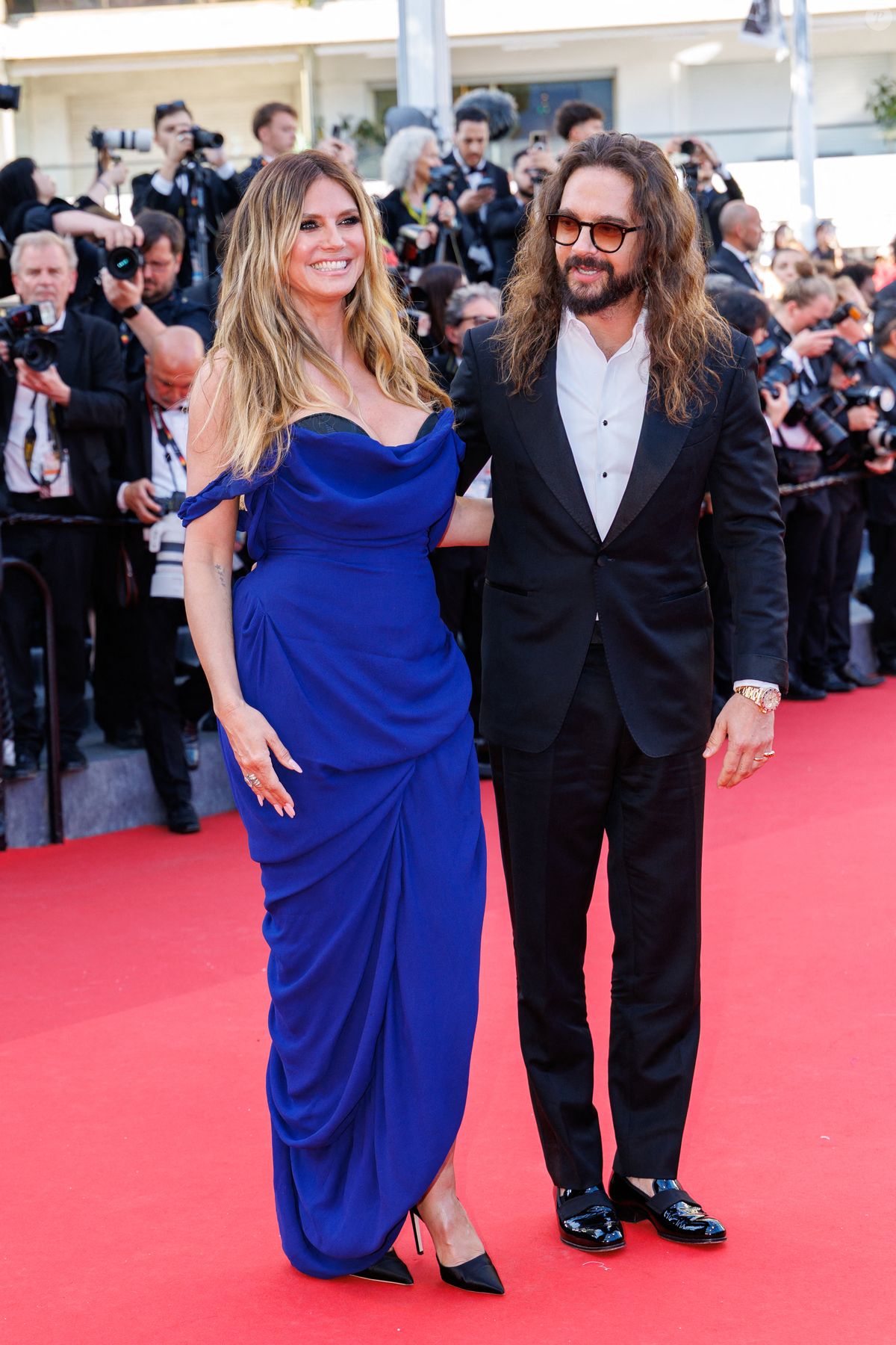 Photo : Heidi Klum et son mari Tom Kaulitz - Montée des marches du film ...