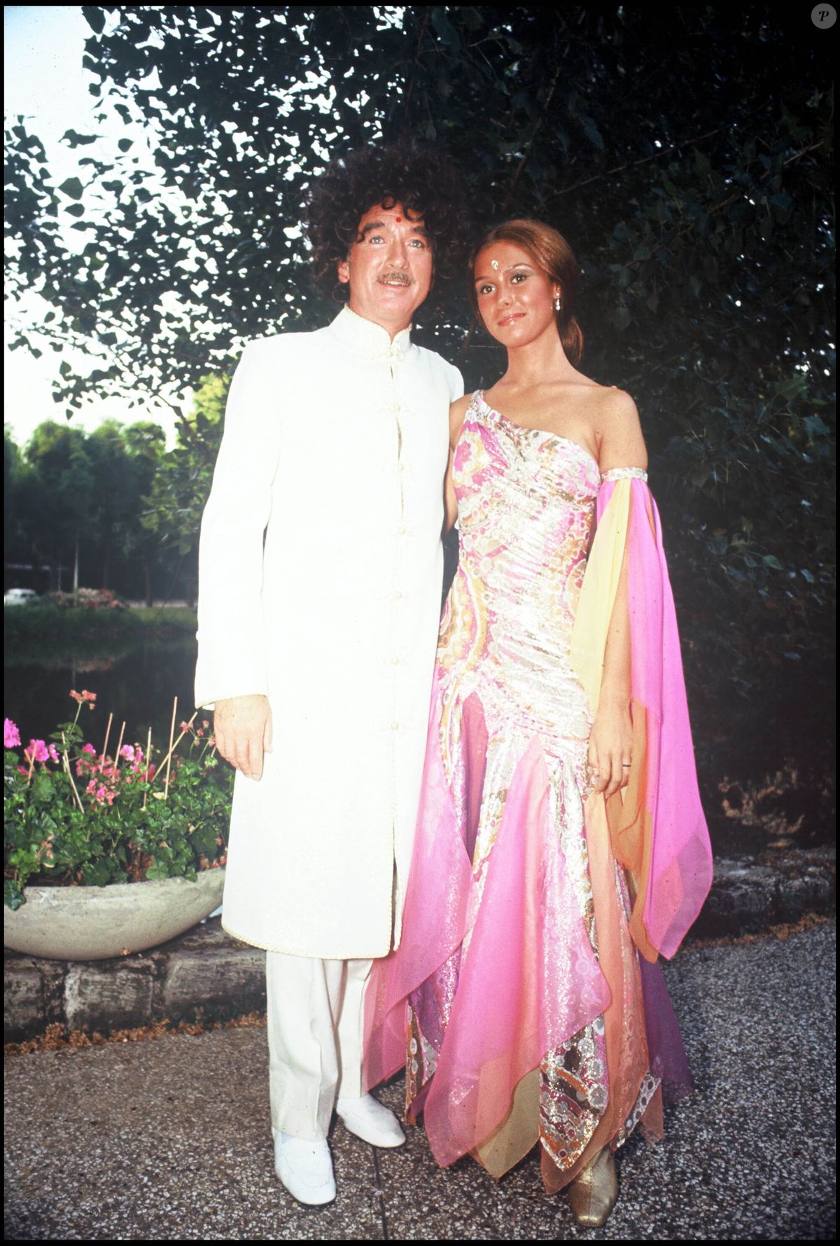 Photo : Eddie Barclay et sa femme Béatrice à Saint-Tropez en 1971 ...