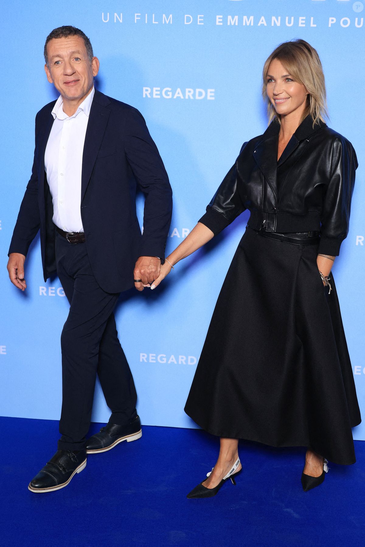 Photo : Dany Boon et sa petite amie Clara Vello assistent à Regarde ...