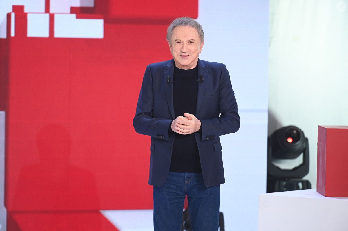 Photo : Michel Drucker - Enregistrement de l'émission Vivement dimanche ...