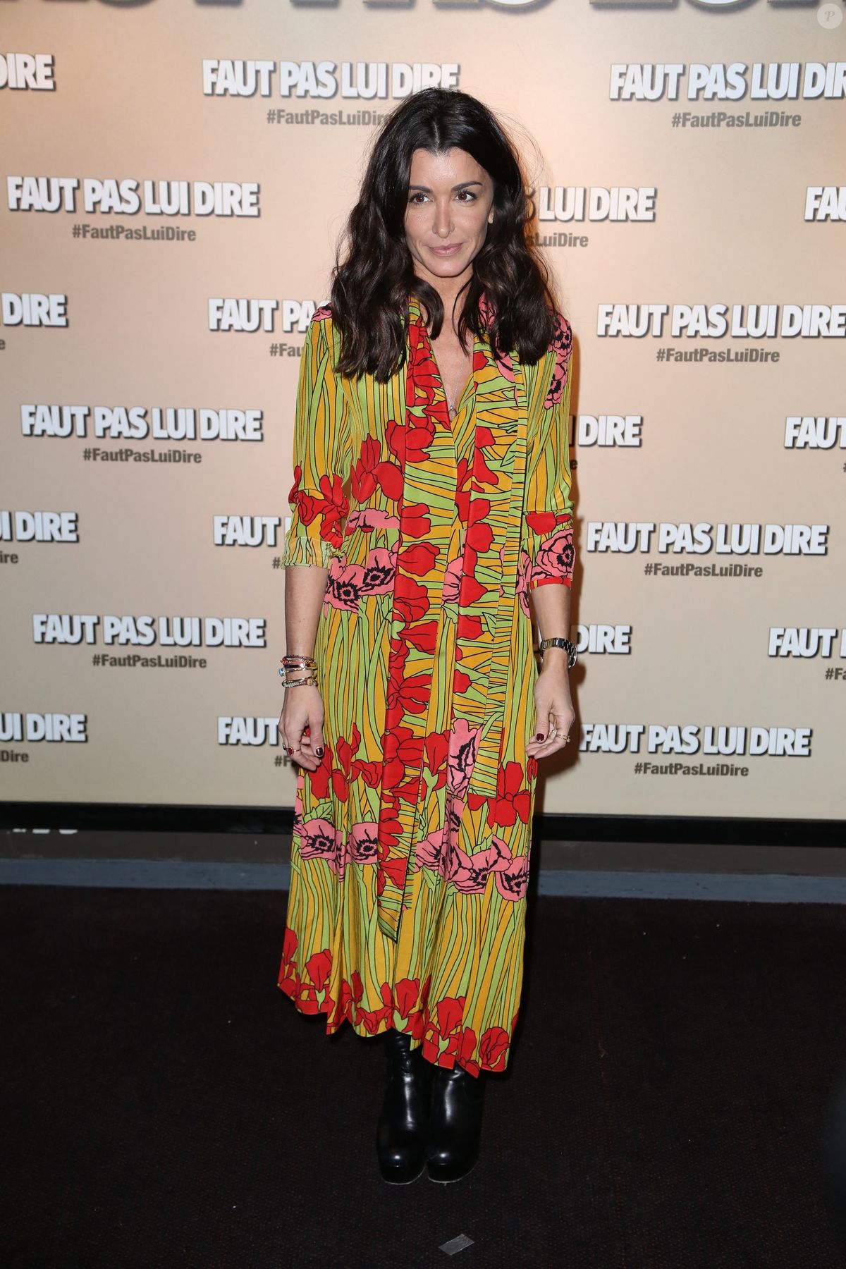 Photo : Jenifer Bartoli lors de l'avant première de 'Faut pas lui dire ...
