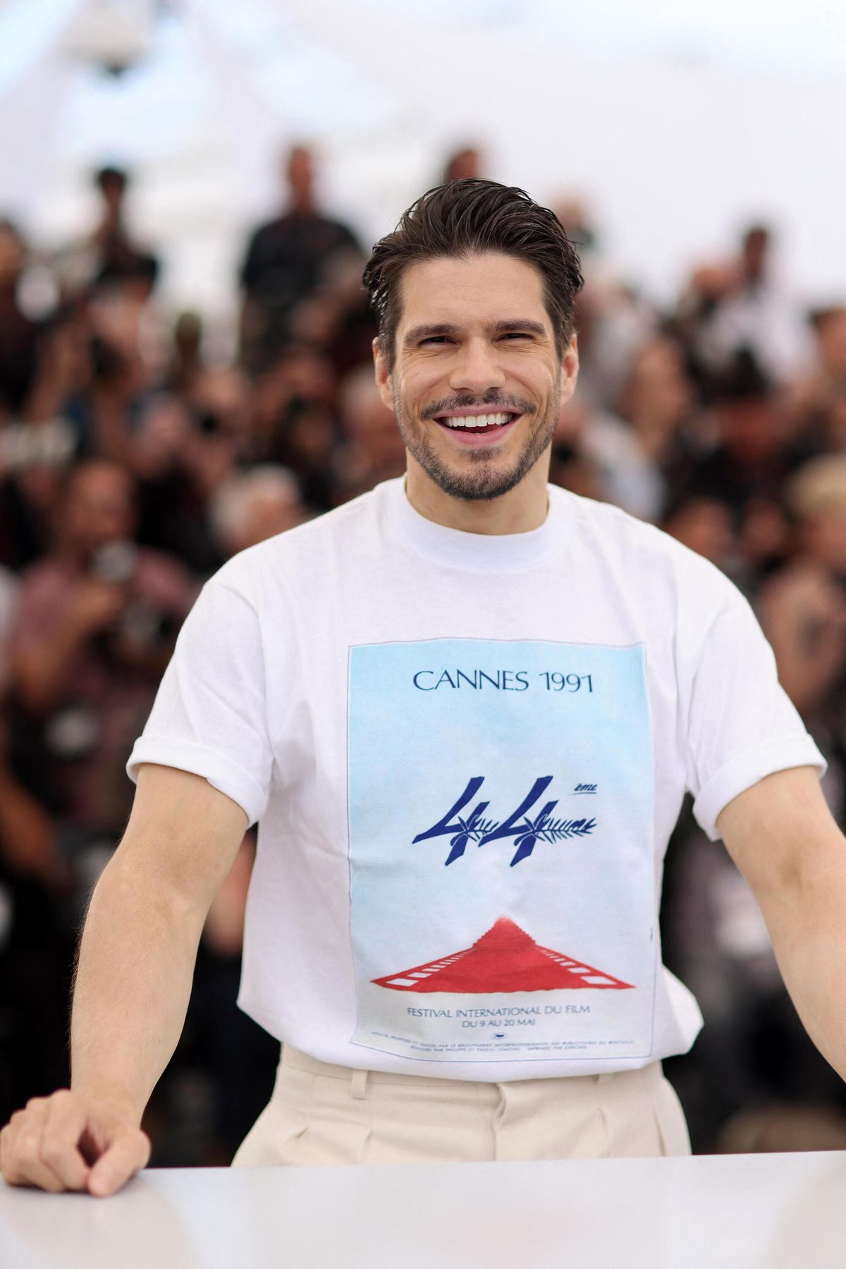 Photo : François Civil - Photocall du film "L'Amour Ouf" (Beating ...