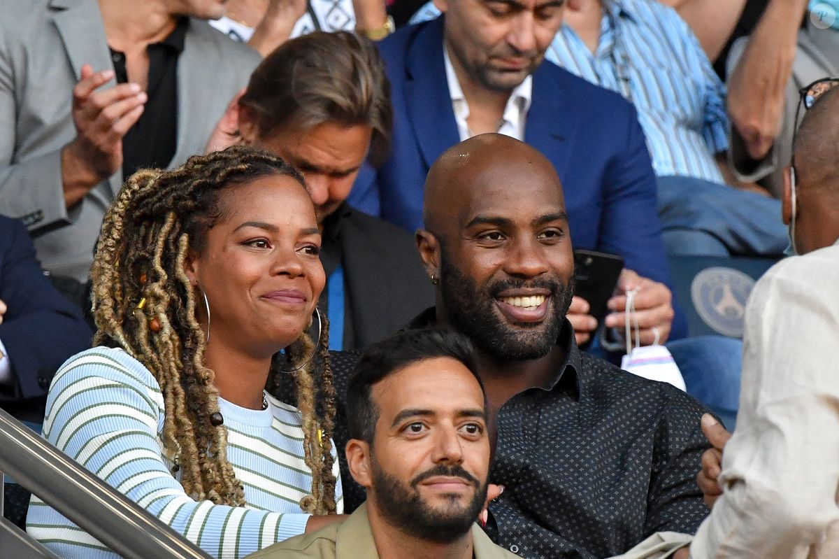Photo : Teddy Riner et sa compagne Luthna Plocus - People dans les ...