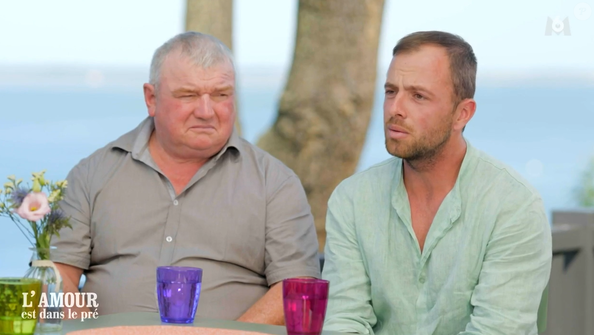 Photo : Ludovic et Pascal au bilan de "L'amour est dans le pré", M6 - Purepeople