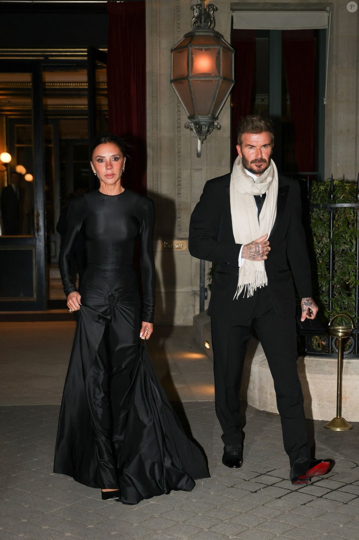 Photo : Victoria et David Beckham à Paris Backgrid USA / Bestimage ...