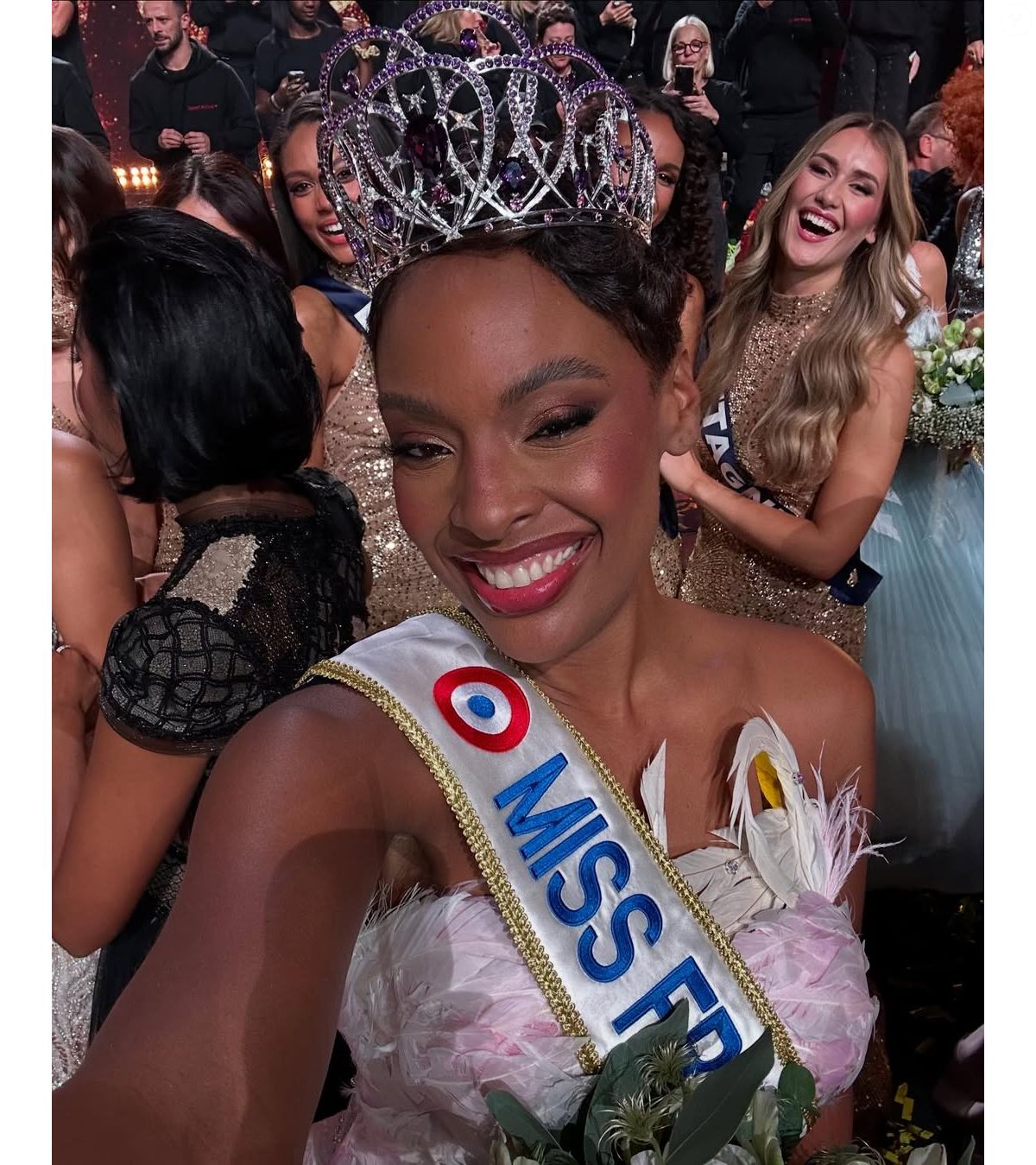 Photo : Angélique Angarni-Filopon, Miss France 2025, pourrait céder sa ...