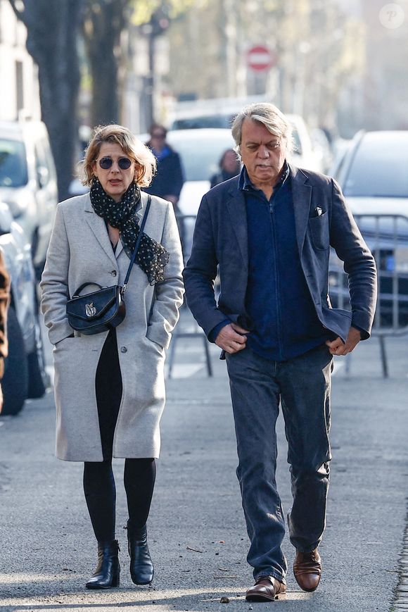 Photo : Isabelle Gélinas - Arrivées aux obsèques de Bruno Salomone en l ...
