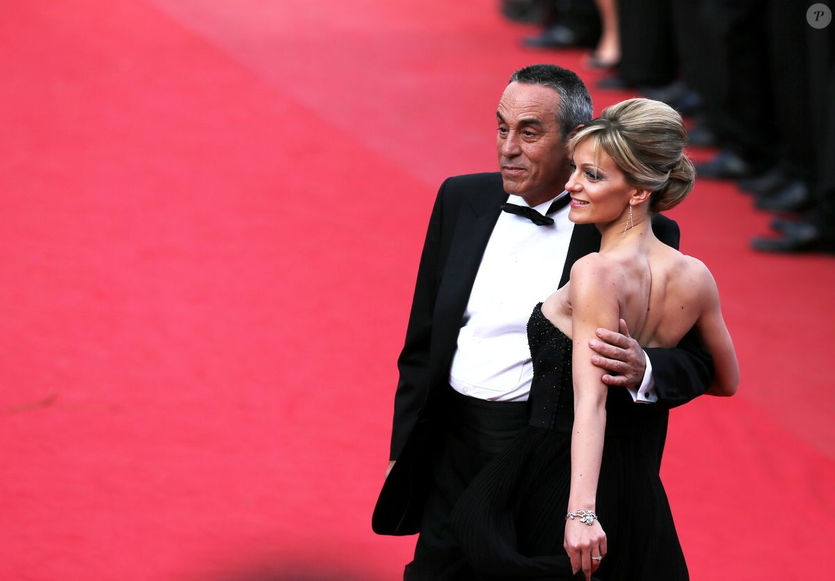 Photo : Thierry Ardisson et sa compagne Audrey Crespo Mara - montée des ...