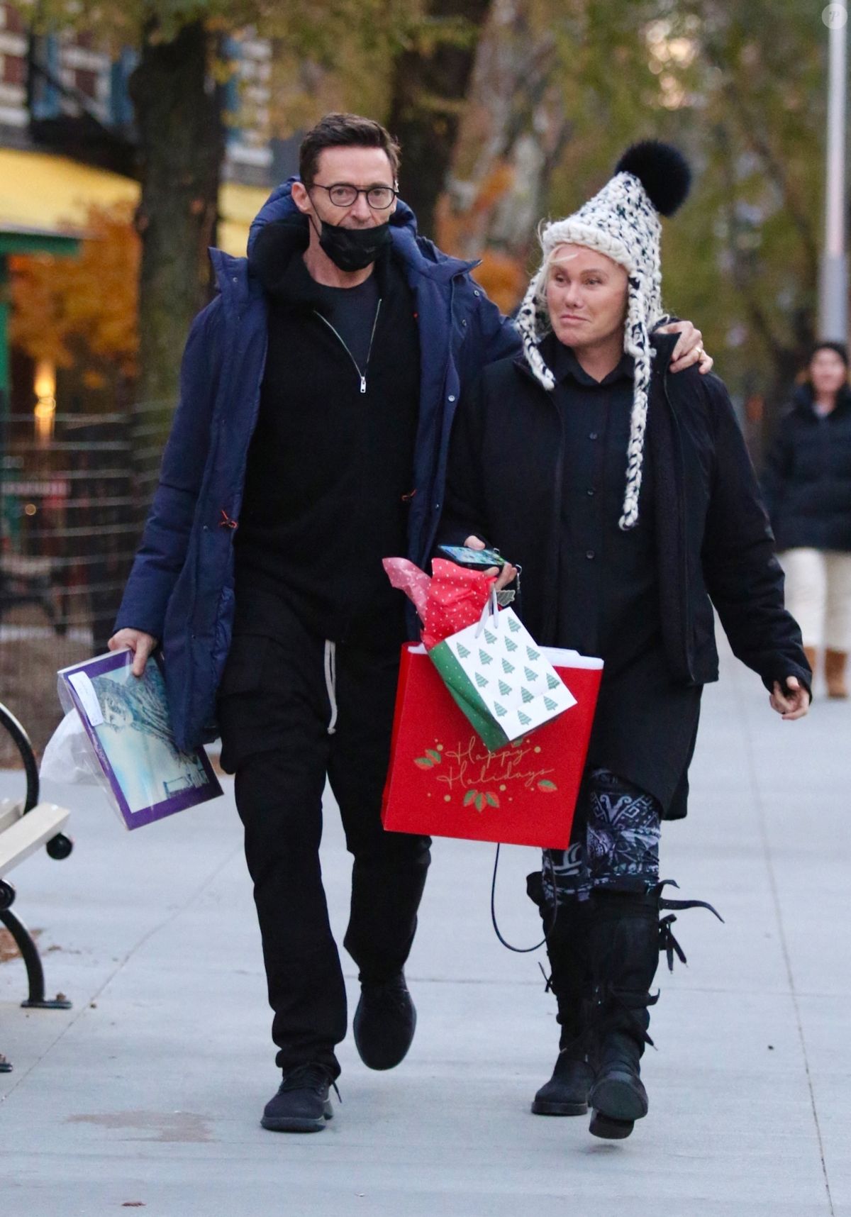 Photo : Hugh Jackman et sa femme Deborra-Lee Furness sont allés faire ...