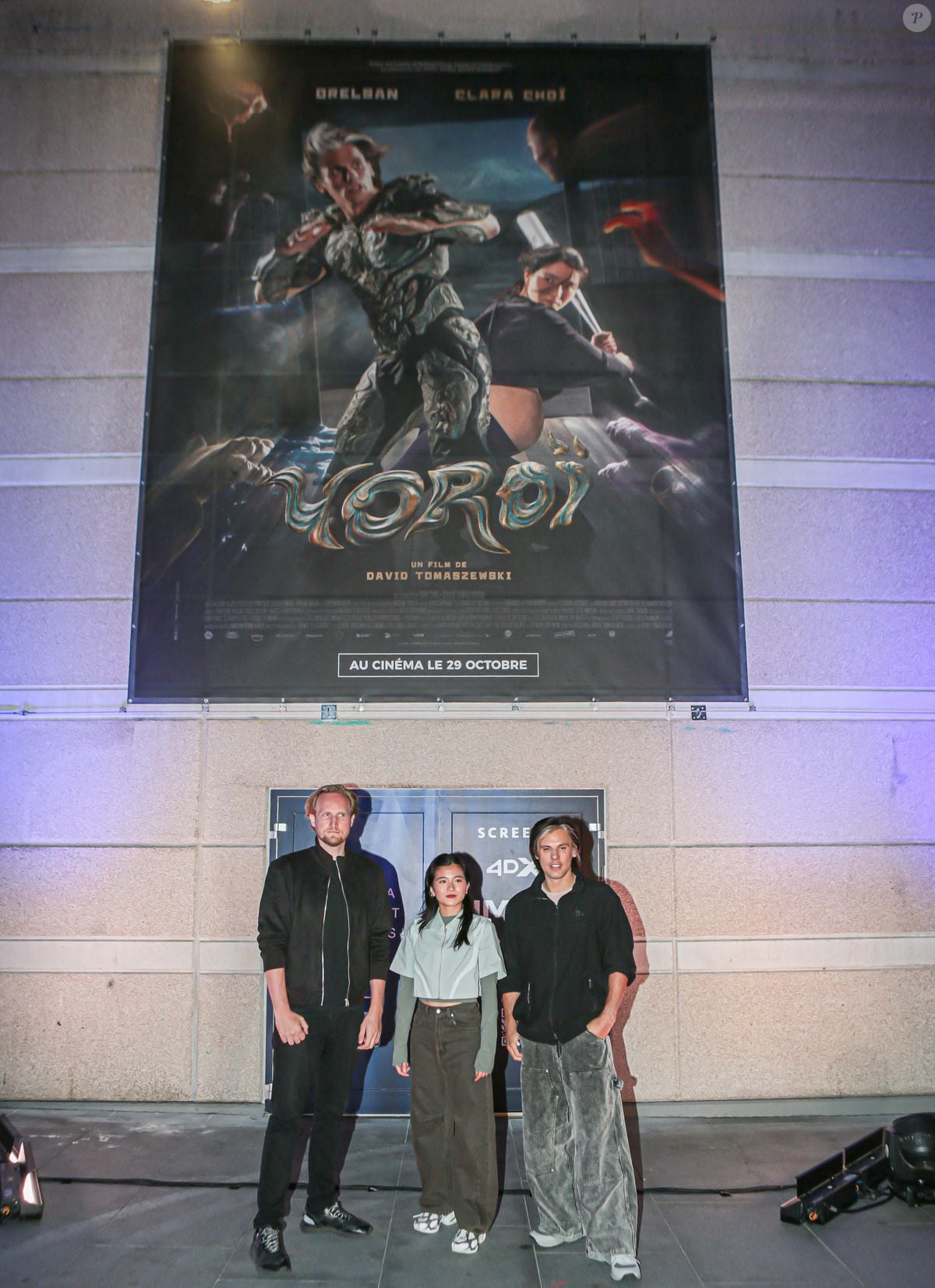 Photo : Exclusif - David Tomaszewski, Clara Choï, Orelsan à la première ...