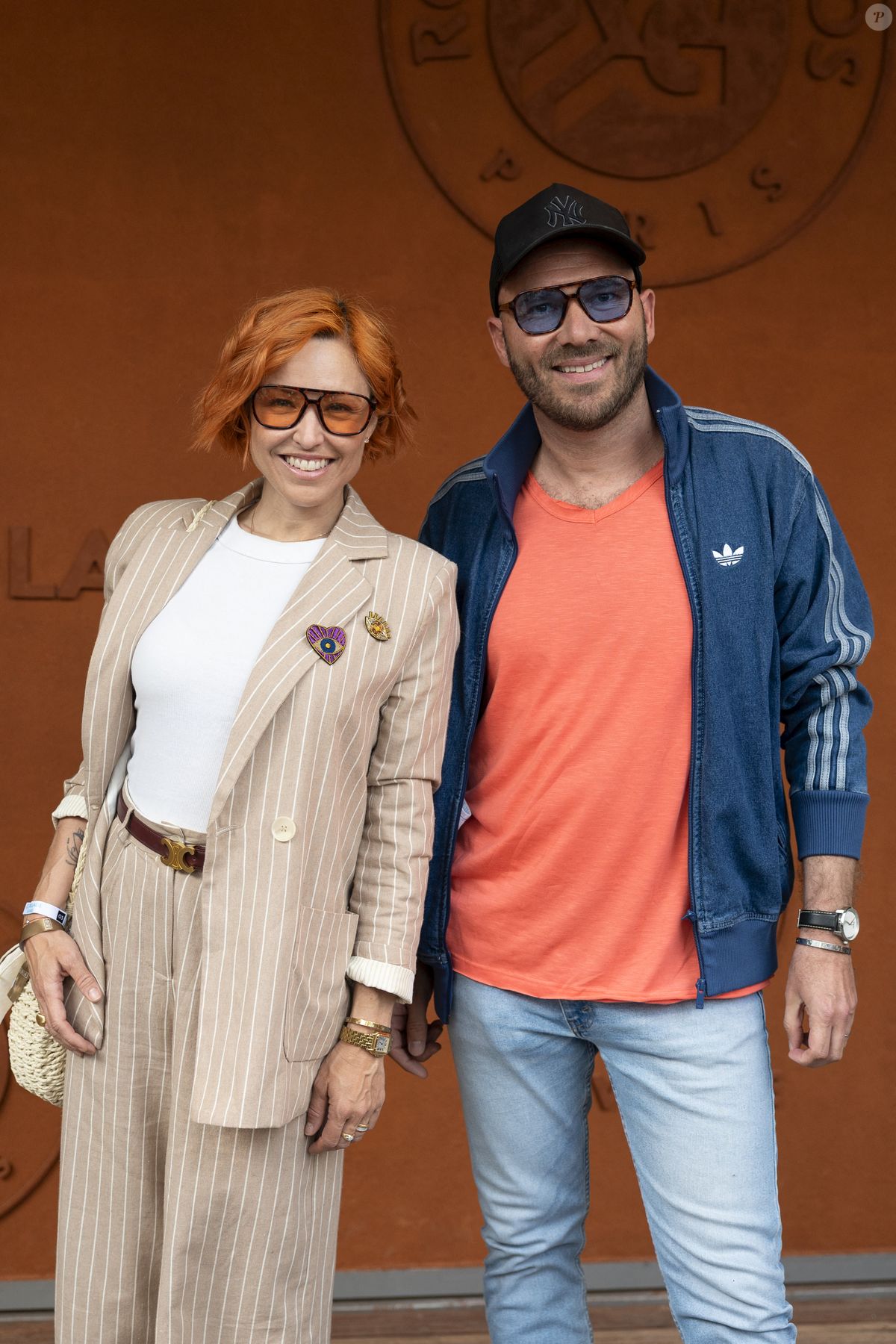 Photo : Natasha St-Pier et son compagnon Vincent Bidal au Village lors ...