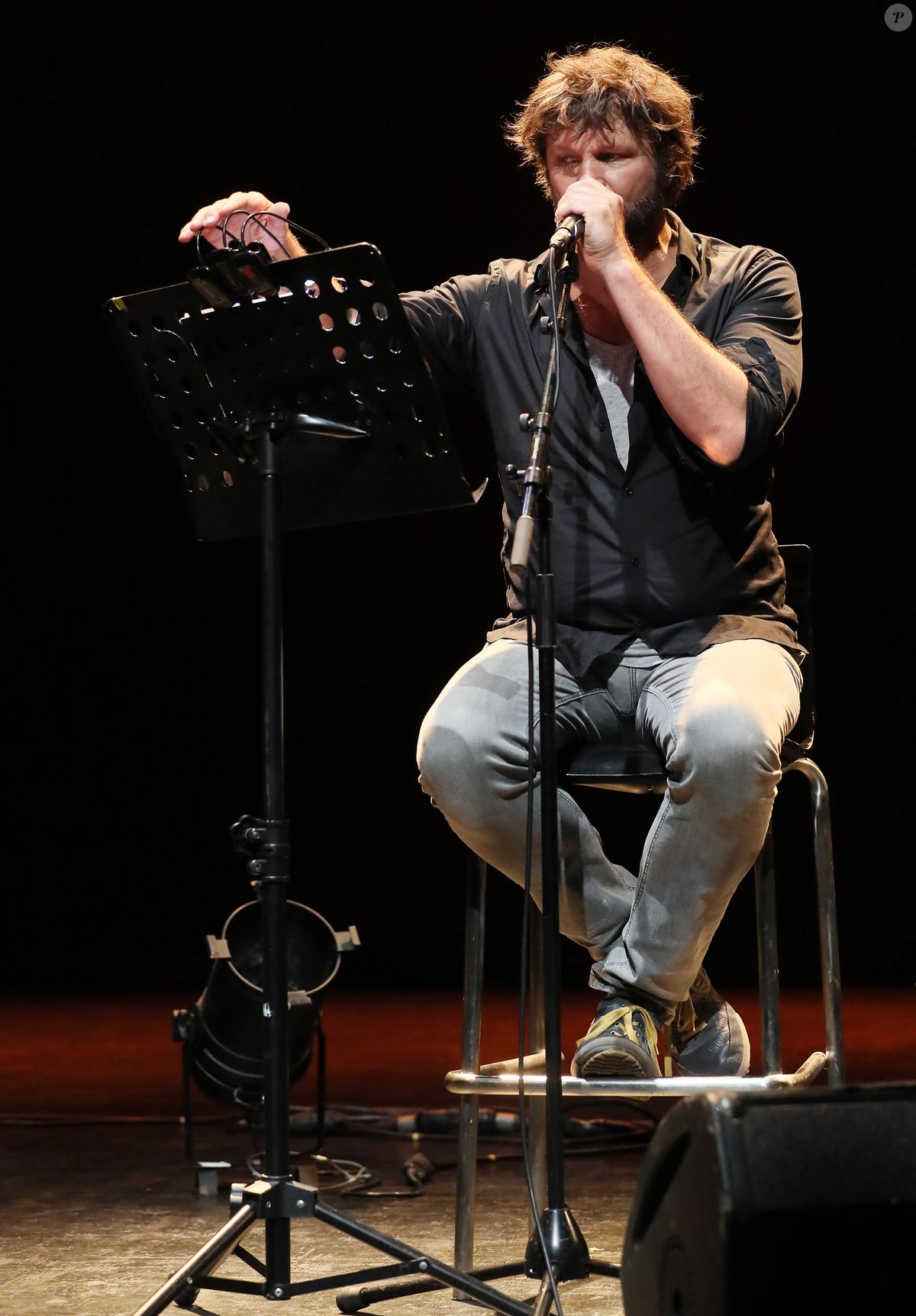 Photo : Exclusif - Bertrand Cantat (ex-membre du groupe "Noir Désir" et actuel membre du groupe ...