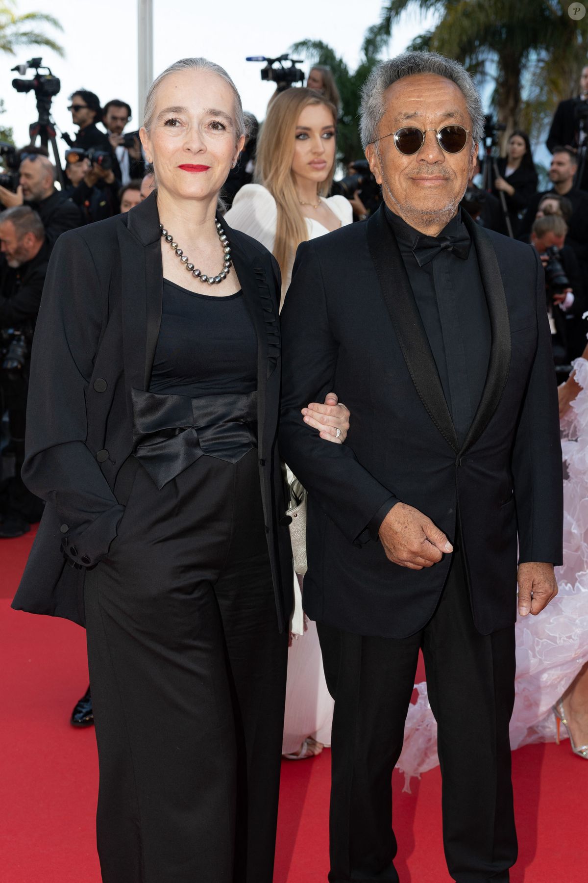 Photo : Delphine Ernotte, Renaud Le Van Kim - Montée des marches du ...