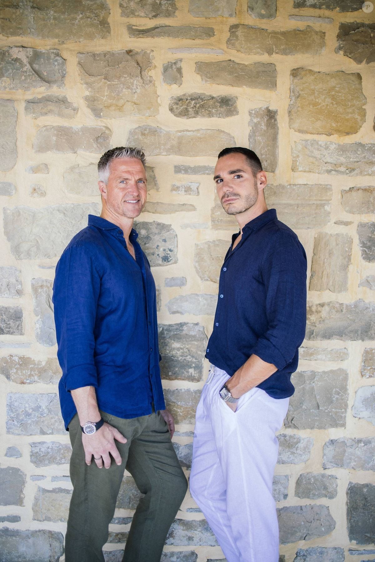 Photo : Ralf Schumacher et son partenaire Etienne Bousquet-Cassagne ...