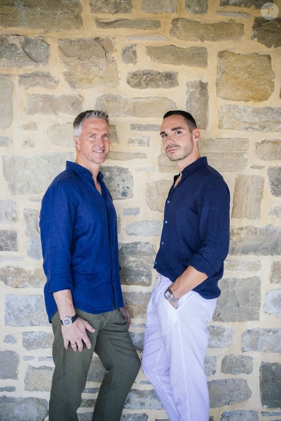 Photo : Ralf Schumacher et son partenaire Etienne Bousquet-Cassagne ...