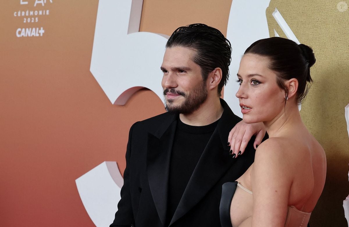 Photo : François Civil, Adèle Exarchopoulos - Photocall de la 50ème ...