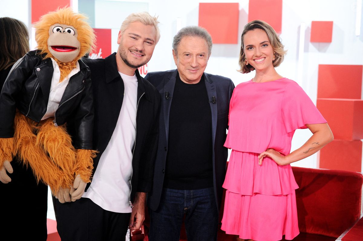 Photo : Exclusif - Jeff Panacloc, Michel Drucker et Mathilde de Carne ...