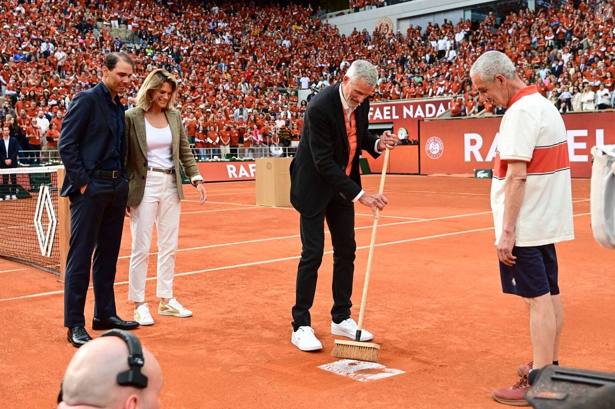 Photo : Ce 25 mai, l’organisation de Roland-Garros a décidé d’installer ...