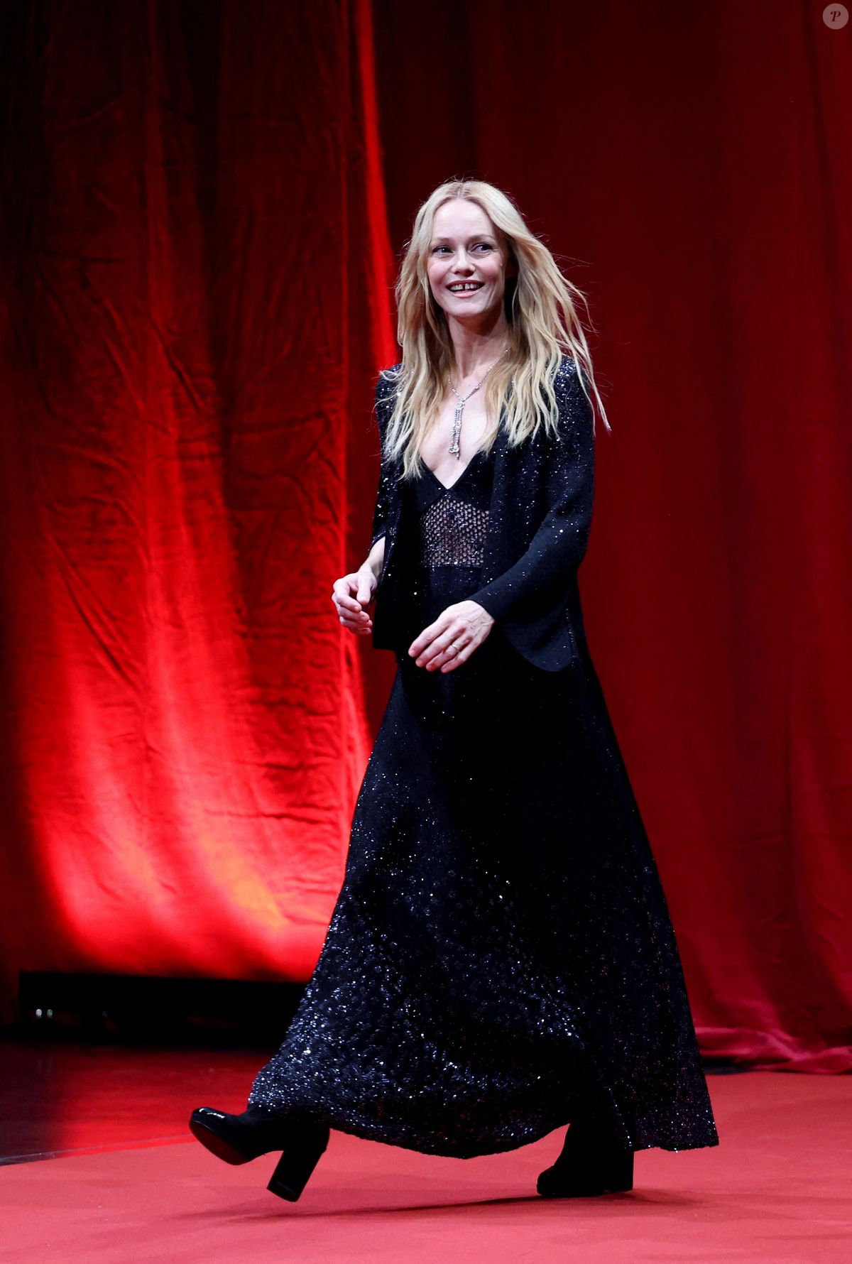 Photo : Vanessa Paradis lors de la 15ème édition du festival Lumière à ...