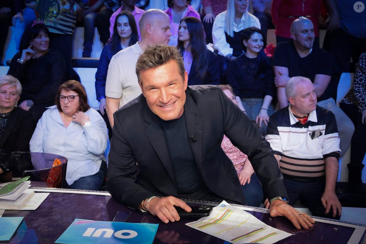 Photo : Exclusif - Benjamin Castaldi, sur le plateau de l’émission "TPMP" présentée par C ...