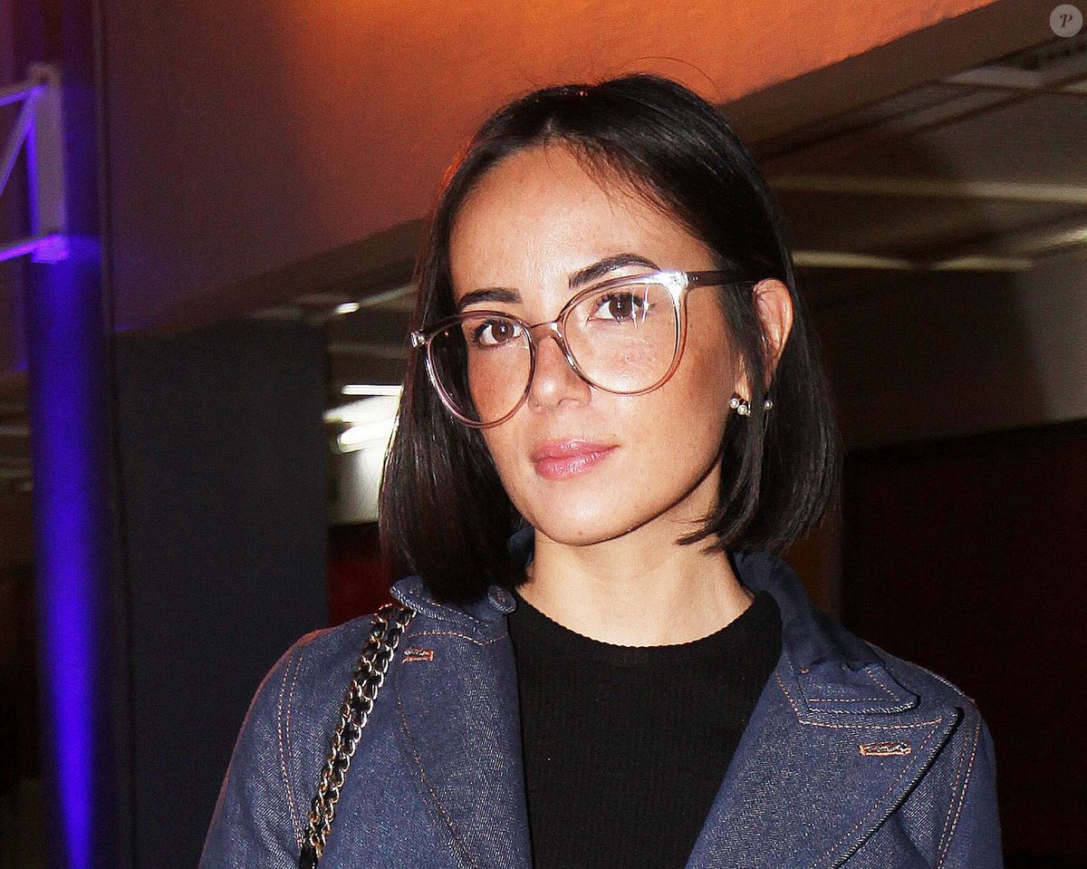 Photo : Agathe Auproux lors de la journée nationale de la lutte contre ...