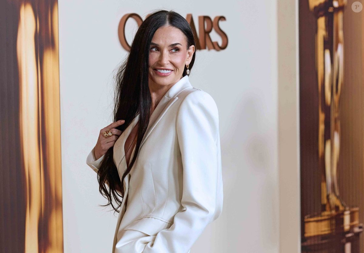Photo : Demi Moore au diner des nominés des Oscars 2025 à Los Angeles ...