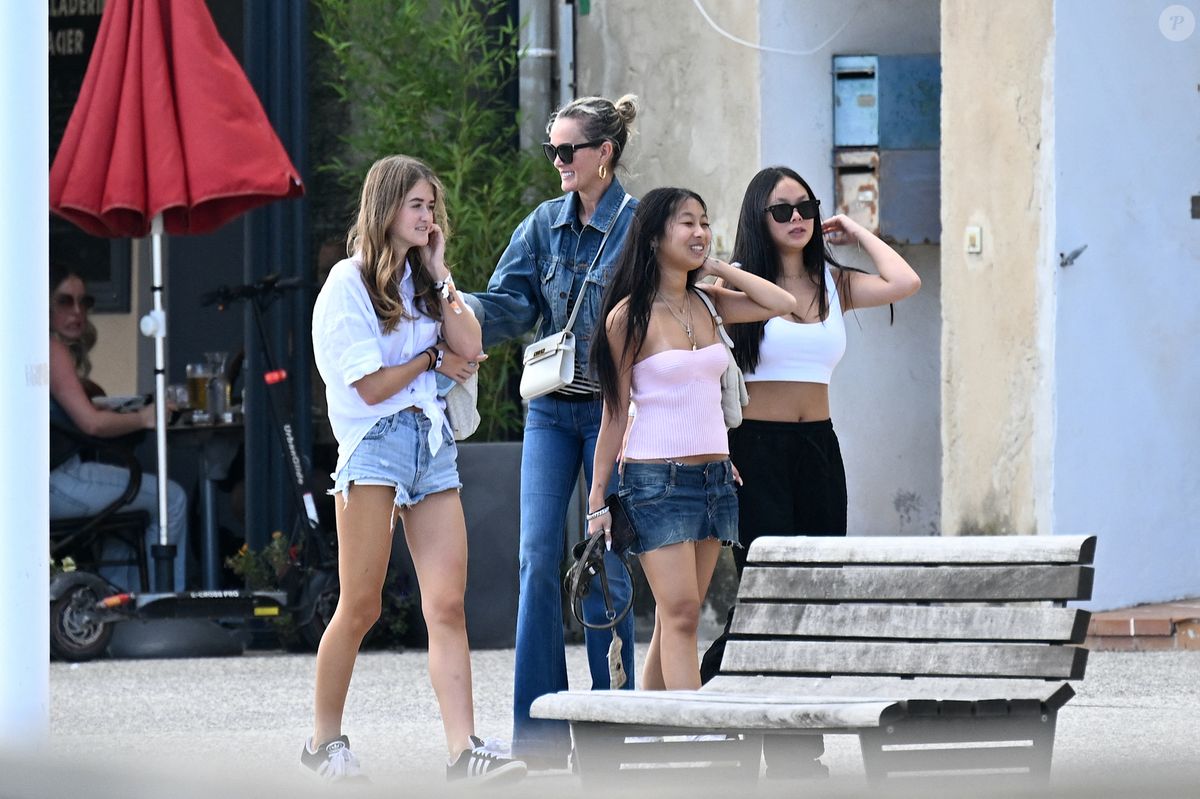 Photo : Laeticia Hallyday, Alcea (fille de André Boudou, demi soeur de ...
