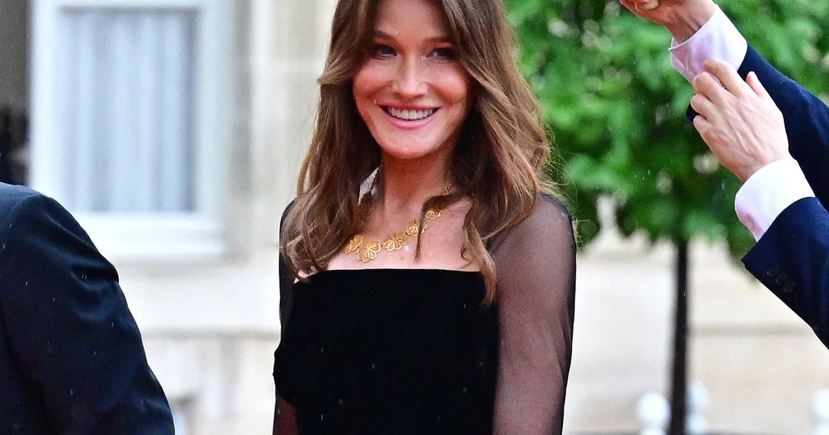 Carla Bruni, rayon de soleil malgré la pluie : elle affiche sa ...
