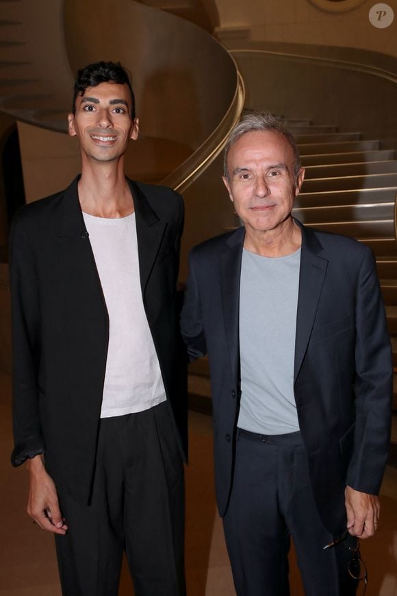 Photo : Exclusif - Philippe Besson et son compagnon Sofiane - Dîner de ...