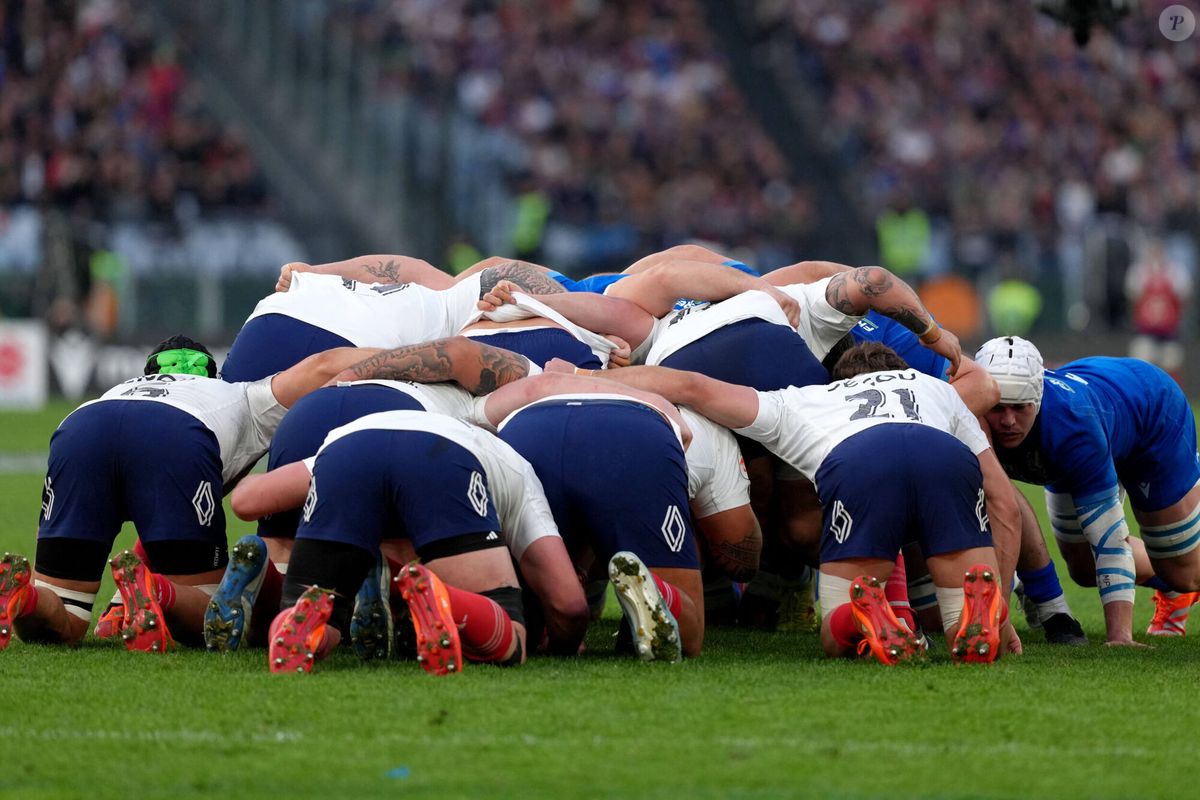 Photo : RUGBY : Italie vs France (24_73) - Tournoi des Six 6 VI Nations ...
