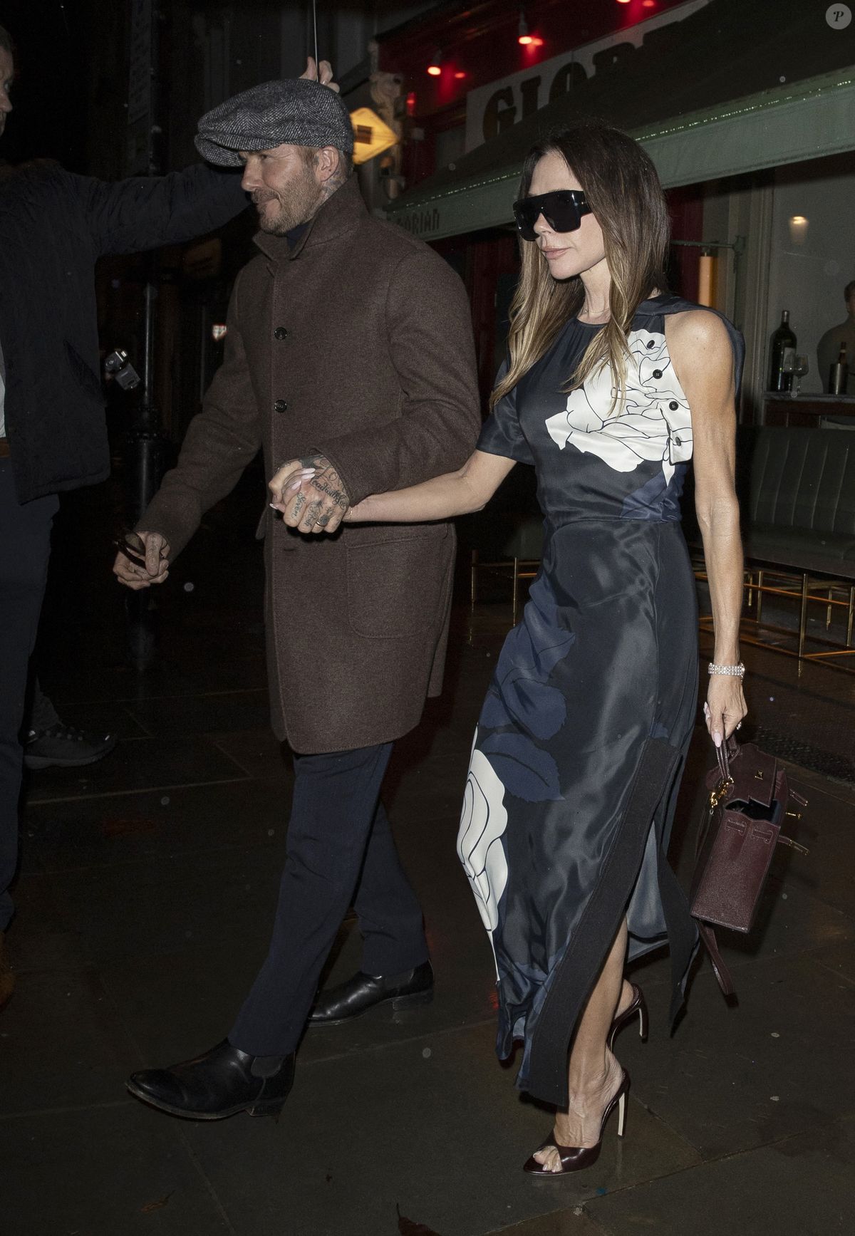 Photo : Sir David Beckham et son épouse Lady Victoria Beckham ont dîné ...