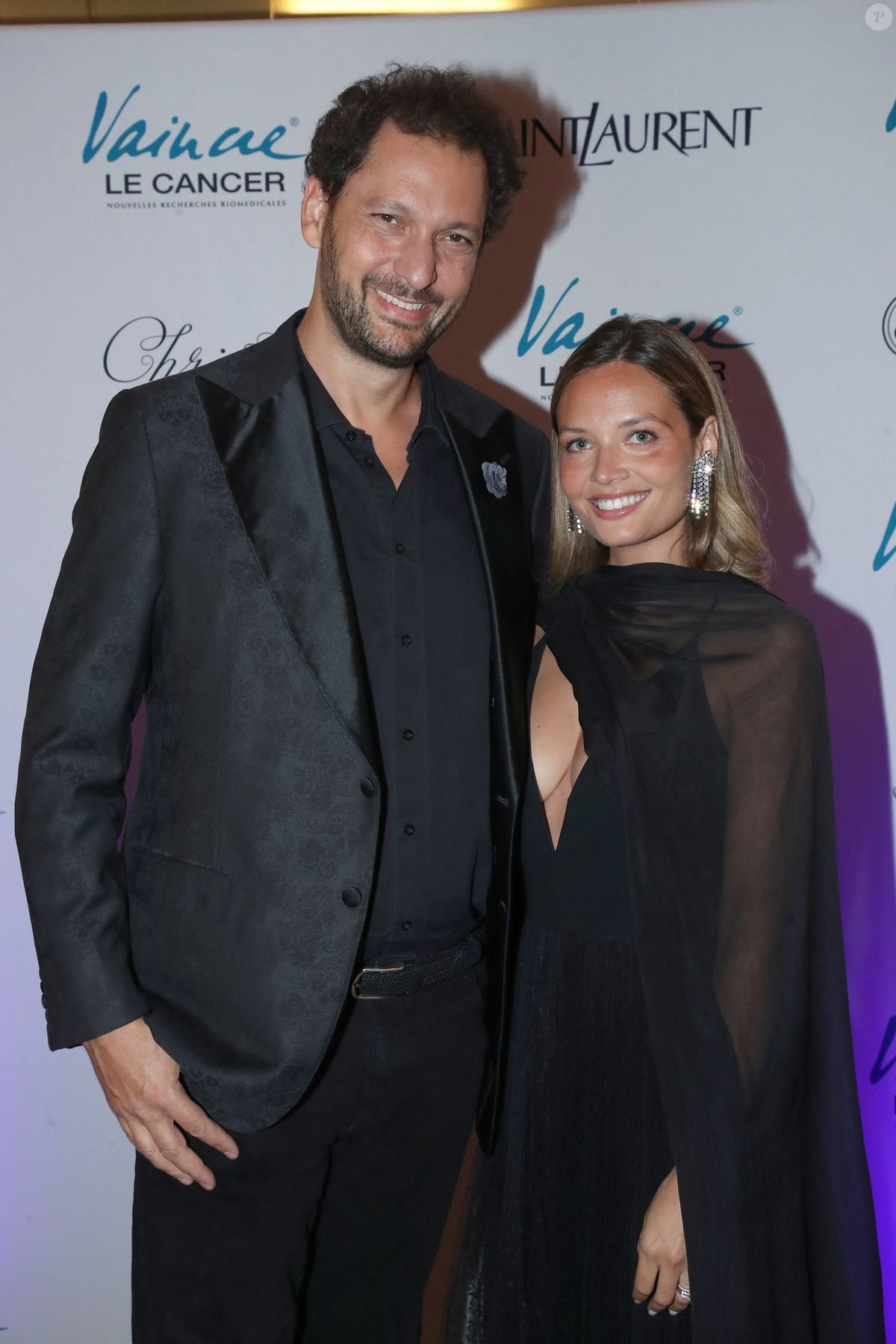 Photo : Éric Antoine et sa femme Gennifer Demey - Gala « Vaincre le ...