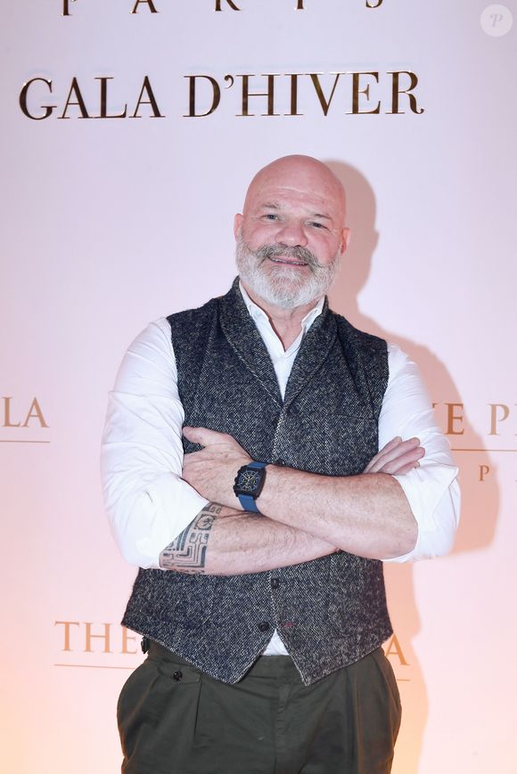 Photo : Philippe Etchebest - Personnalités au gala d'hiver de l'hôtel ...