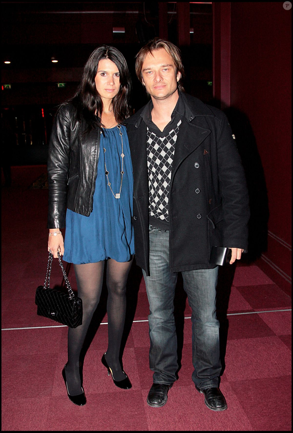 Photo : David Hallyday et sa femme Alexandra Pastor à la présentation ...