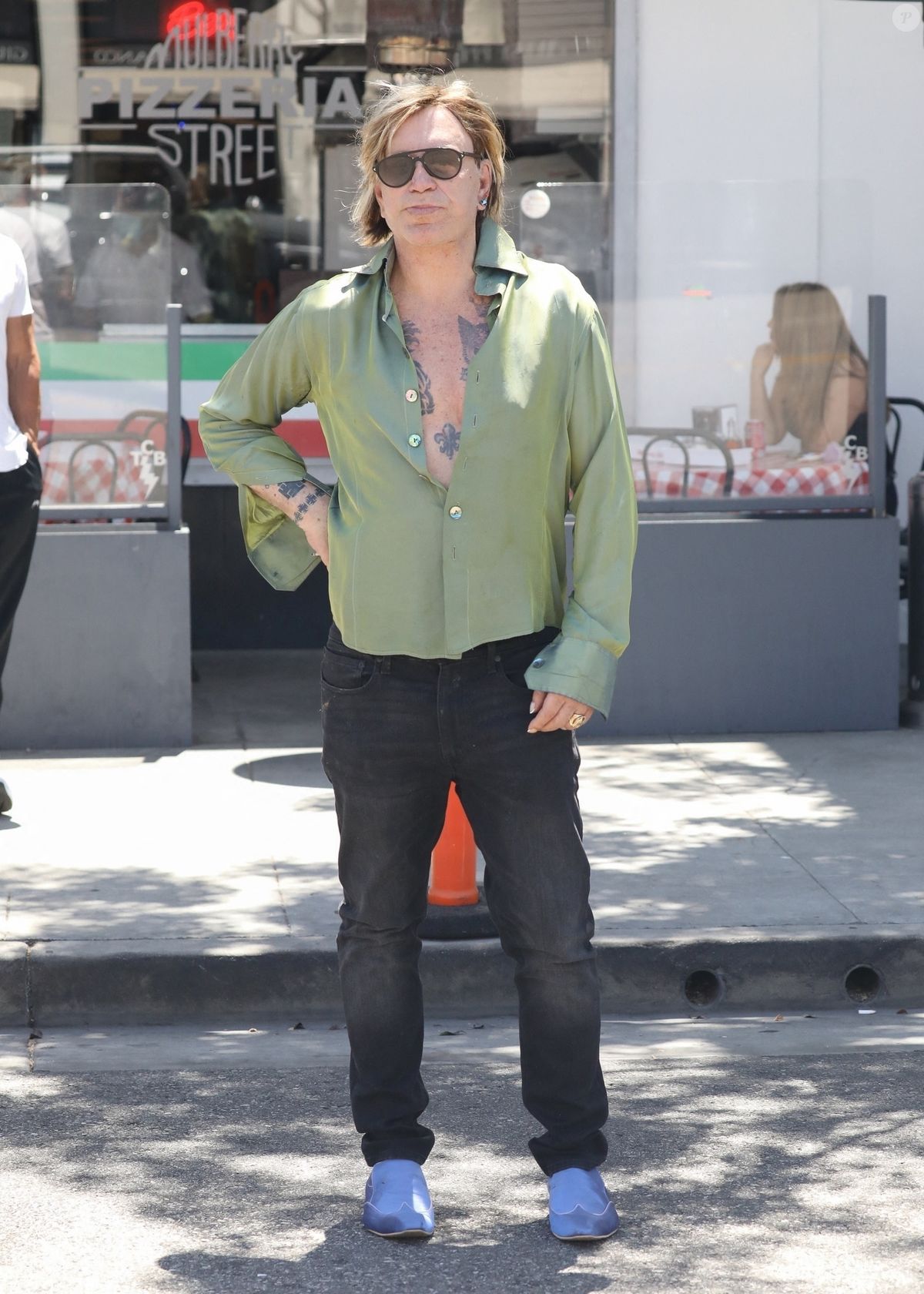 Photo : Mickey Rourke doit plus de 59 000 euros. Mickey Rourke va ...