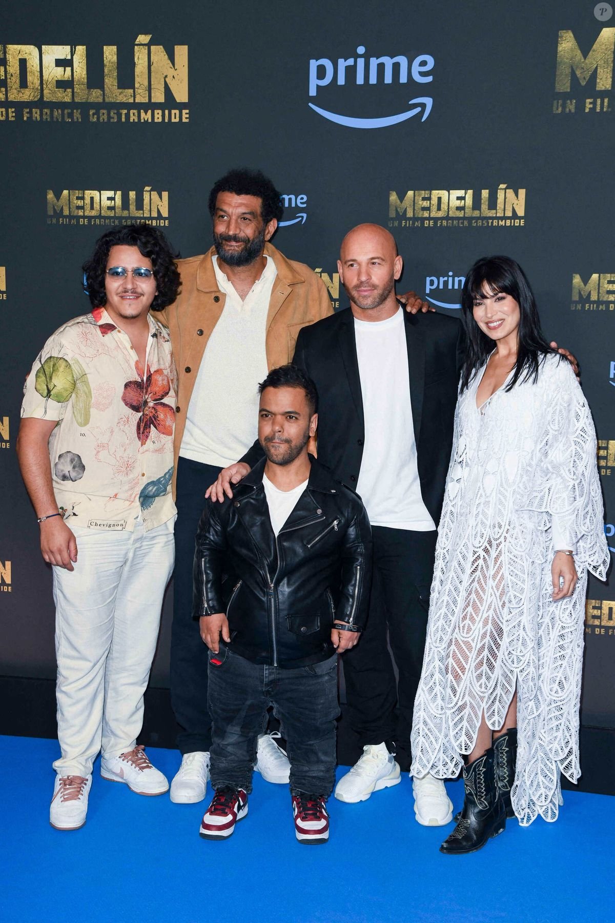 Photo : Brahim Bouhlel, Ramzy Bedia, Anouar Toubali, Franck Gastambide et Essined Aponte ...
