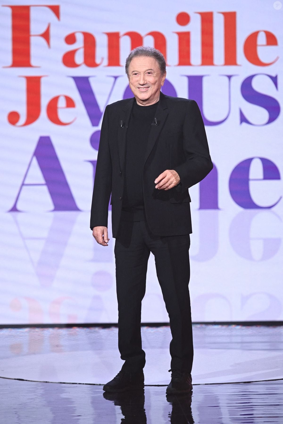 Photo : Exclusif - Michel Drucker lors de l'enregistrement de l ...