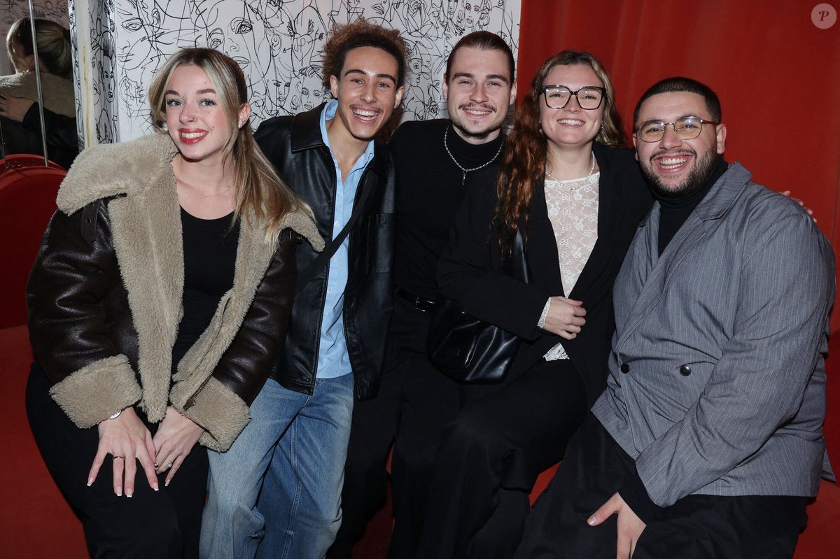 Photo : Emma, Masseo, Thomas, Maylis (Star Academy 2024) et Ahcene ...