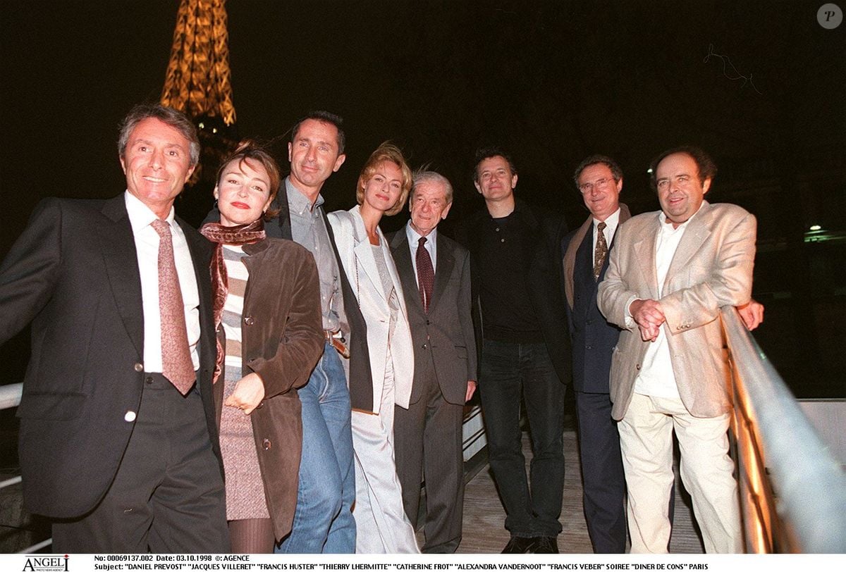 Photo : Daniel Prevost, Jacques Villeret, Francis Huster, Thierry ...