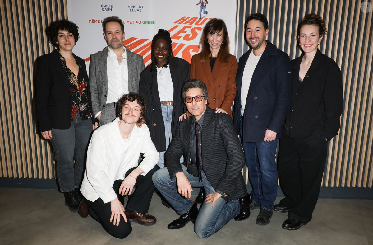 Photo : Une projection conviviale Gaspard Meier-Chaurand, Vincent Elbaz ...