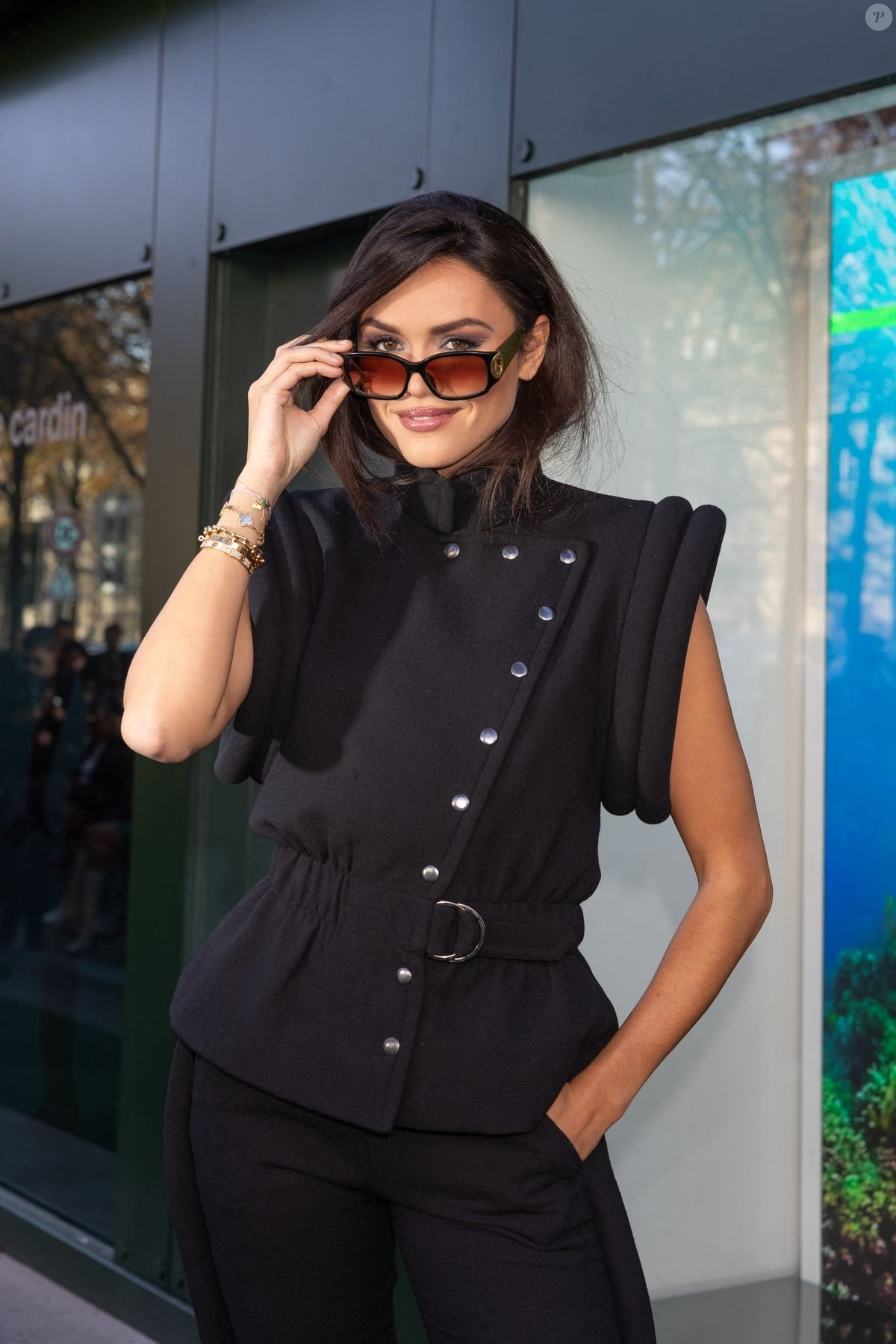 Photo : Diane Leyre au défilé "Pierre Cardin" Collection Prêt-à-Porter ...