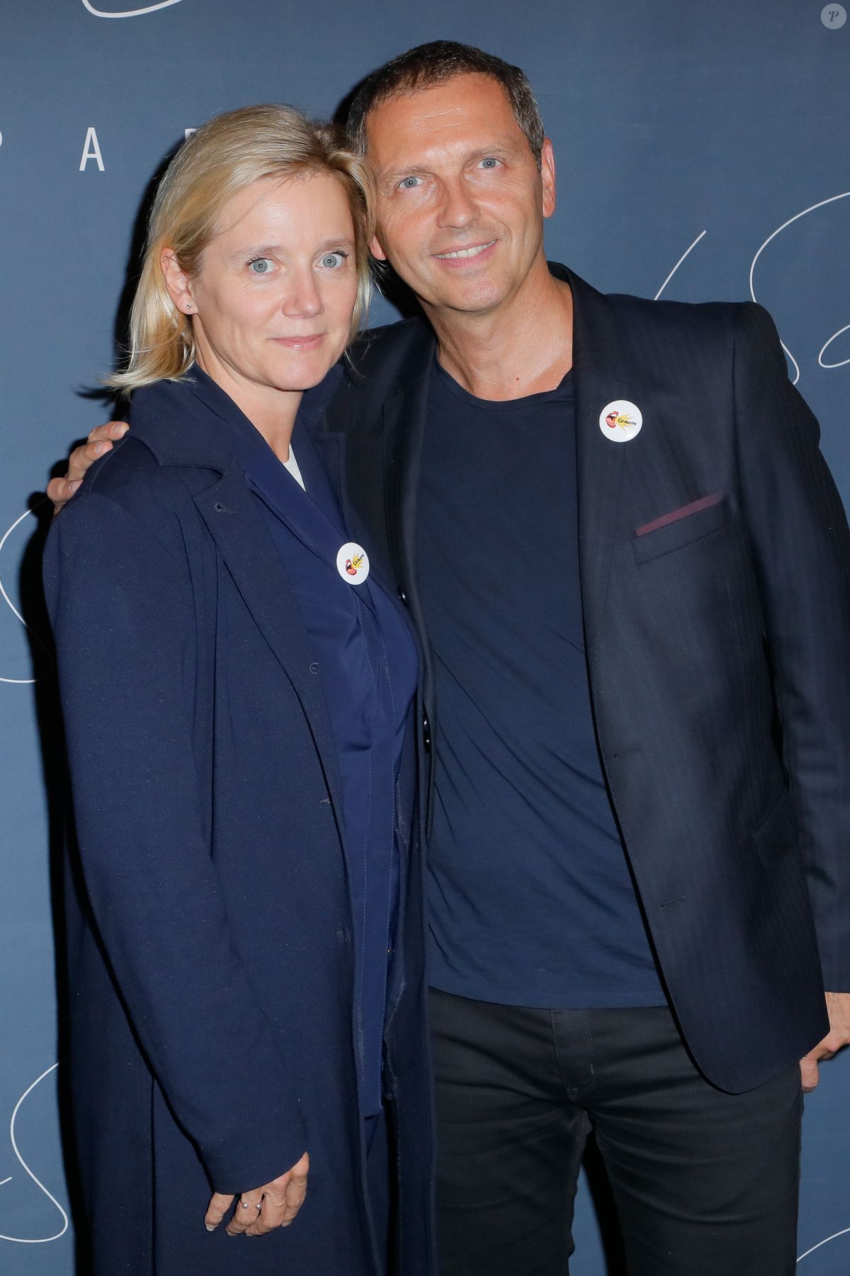 Photo : ... Isabelle Roche, Productrice télé. Thomas Hugues et sa femme ...