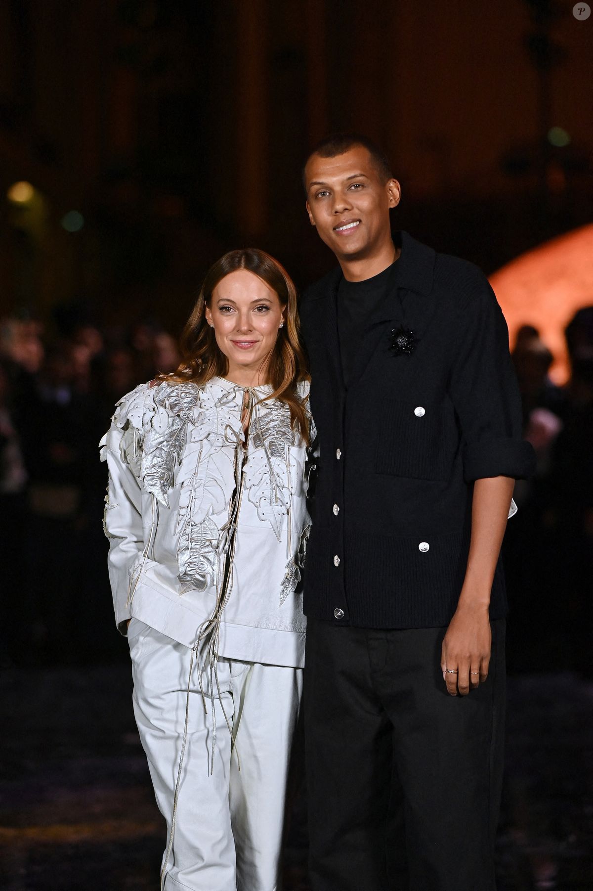 Photo : Coralie Barbier et Stromae assistent au défilé Chanel ...