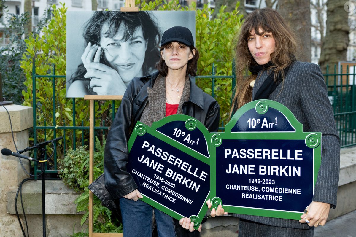 Photo : La ville de Paris a en effet rendu un bel hommage à Jane Birkin ...