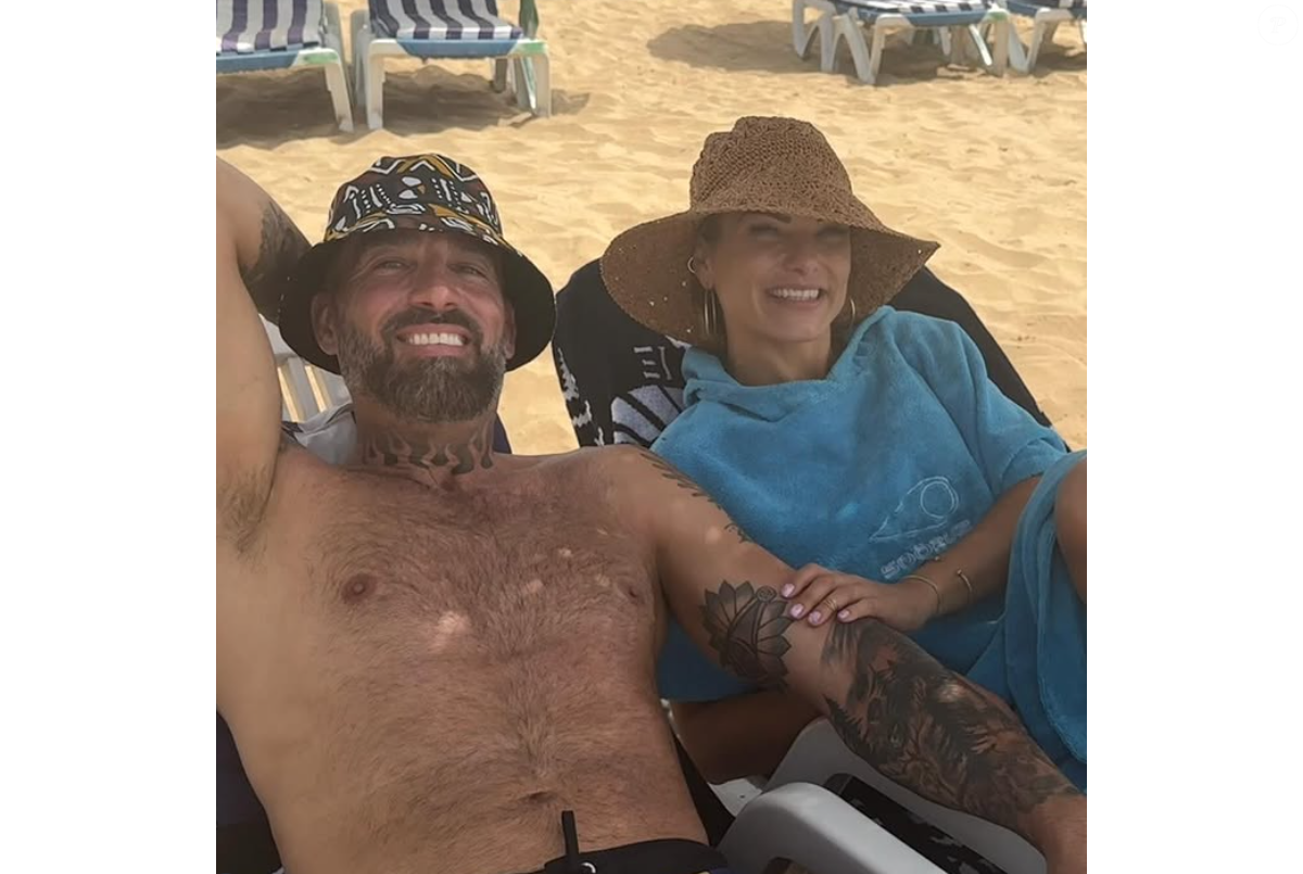 Photo : Avec son amoureux, dans le riad de 1500m² qu'ils habitent avec ...