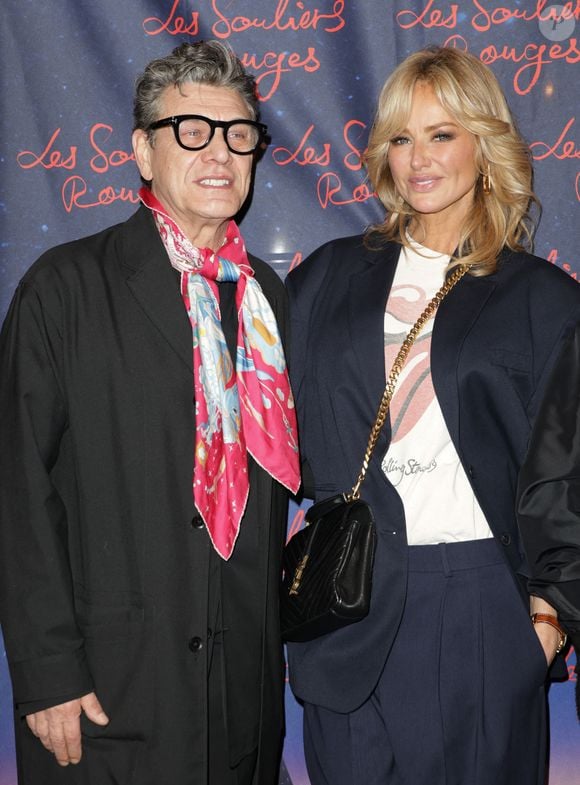 Photo : Marc Lavoine et sa compagne Adriana Karembeu lors de la ...