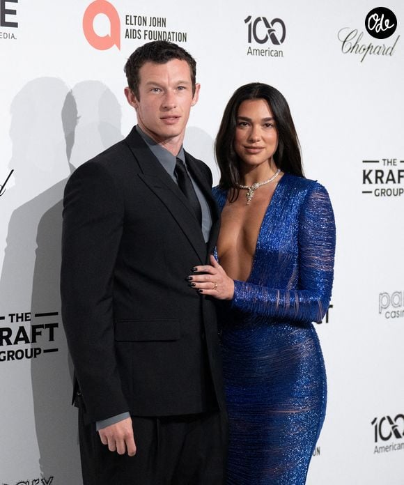 Photo : Callum Turner et Dua Lipa arrivent sur le tapis rouge de la 34e ...