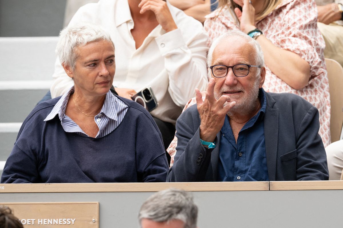 Photo : Alexia Stresi et François Berleand assistent au tournoi de ...